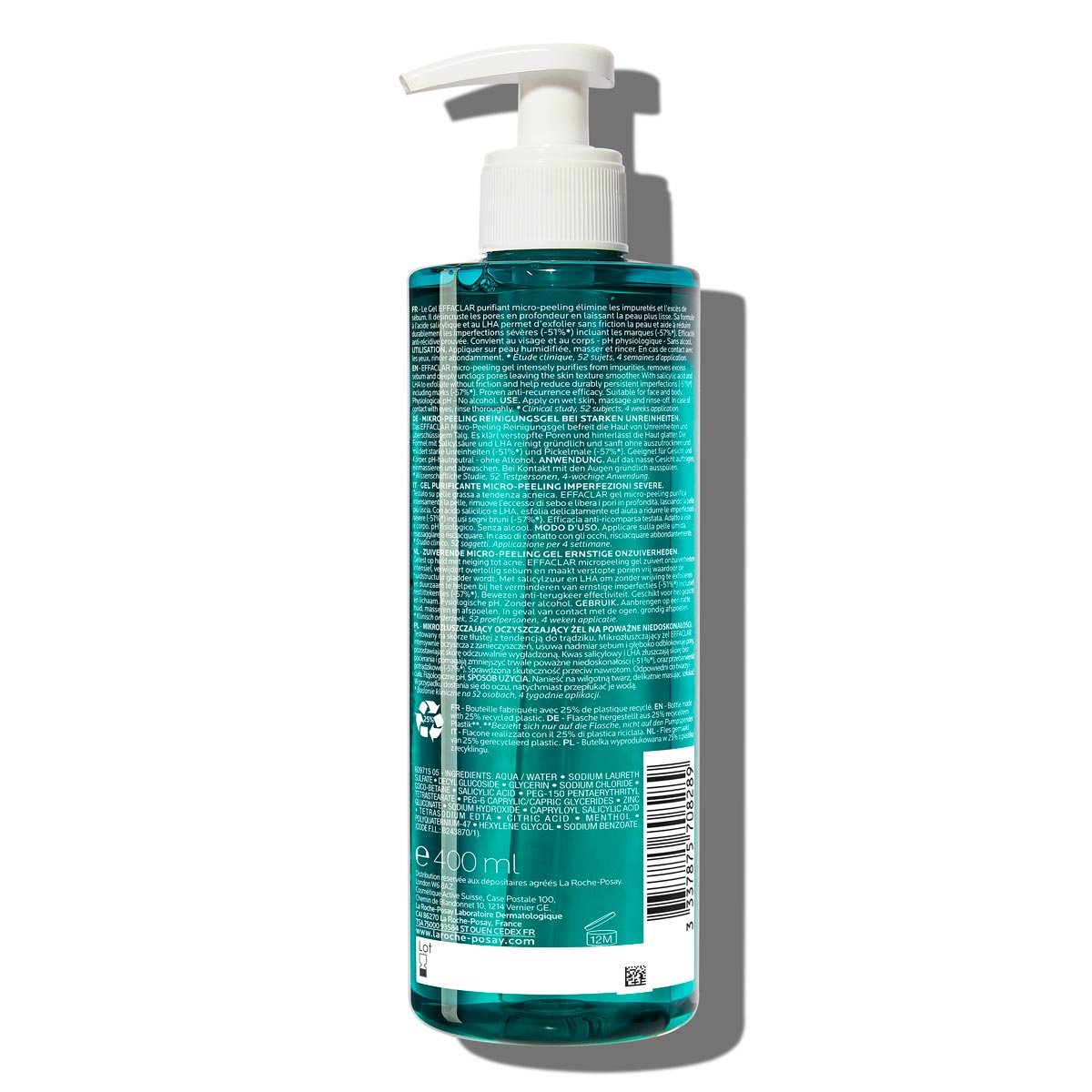 Effaclar Micro-Peeling Purifying Gel Καθαρισμού Προσώπου