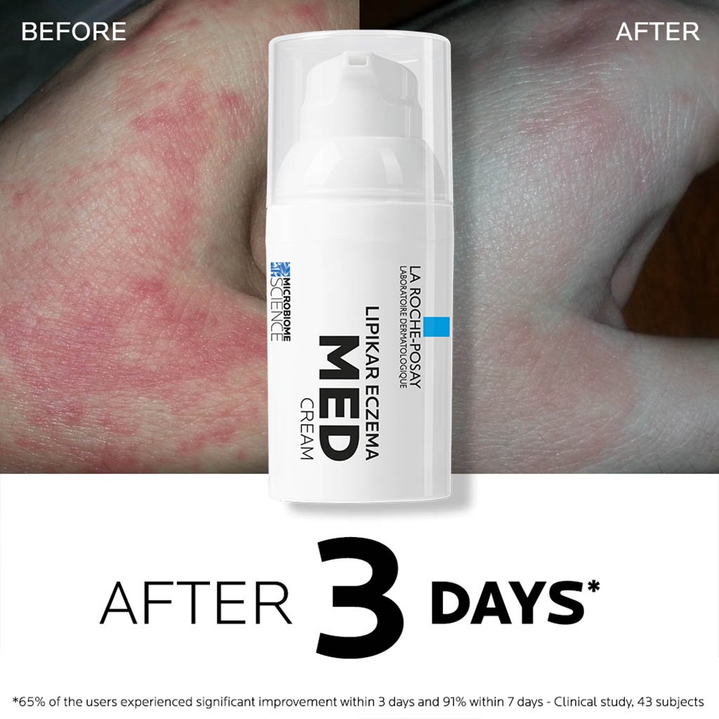Lipikar Eczema Med Κρέμα για Έκζεμα | La Roche-Posay